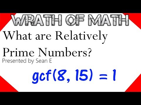 Relatively Prime Numbers (Coprimes, Mutual Primes) | Pre-Algebra