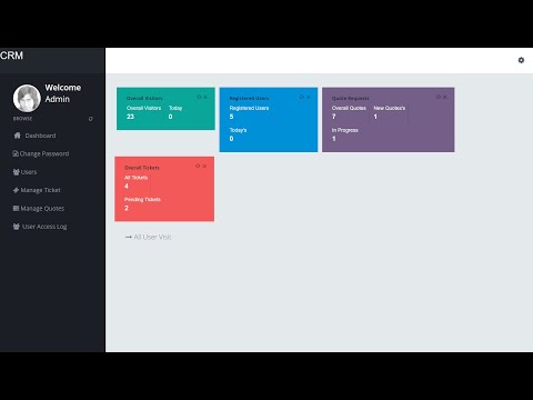 CRM PHP Software