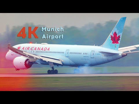 50 MIN Munich [MUC] Very Closeup Planespotting NEW | 4K50fps