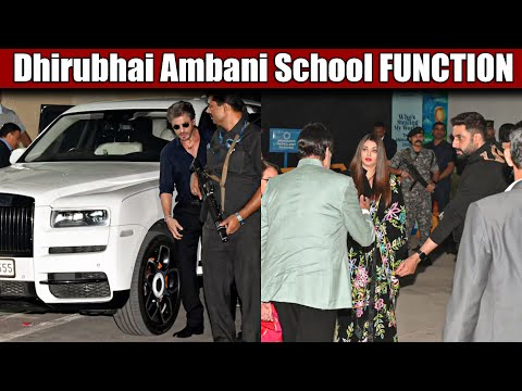 Celebrity Arrive in Expensive Cars at Dhirubhai Ambani International School