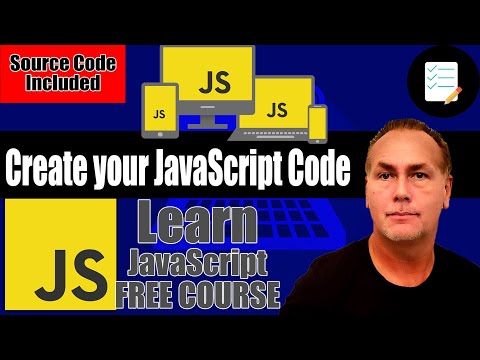 Learn JavaScript how to create Dynamic Web Pages Free Online Course with Source code and examples