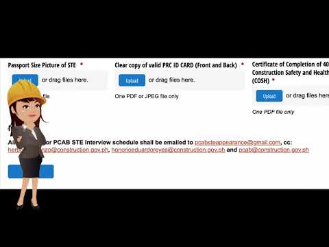 PCAB New License Instructional Video