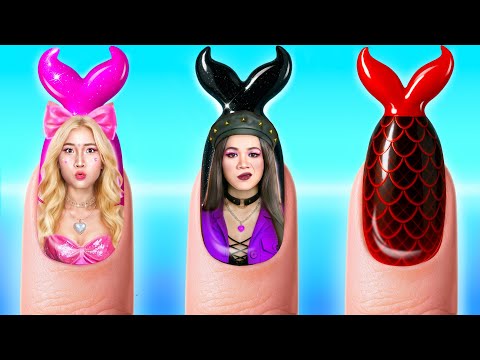 Poor Vs Rich Vs Giga Rich Mermaids! From Nerds To Beautiful Mermaids Makeover!