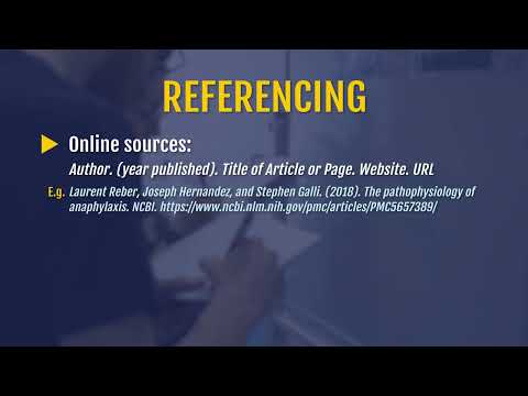 How to Reference Your Information Sources | Study Tips