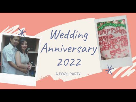 WEDDING ANNIVERSARY 2022 | Momshie Kath TV #PoolParty