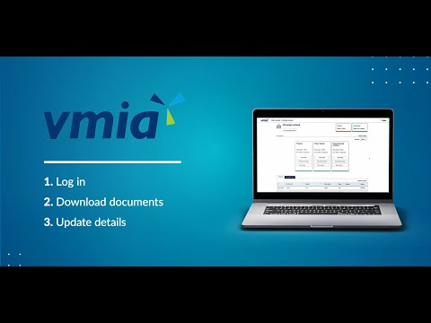 VMIA client portal walkthrough - log in and download documents