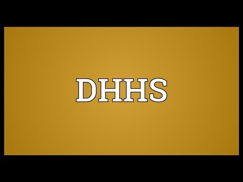 DHHS Meaning