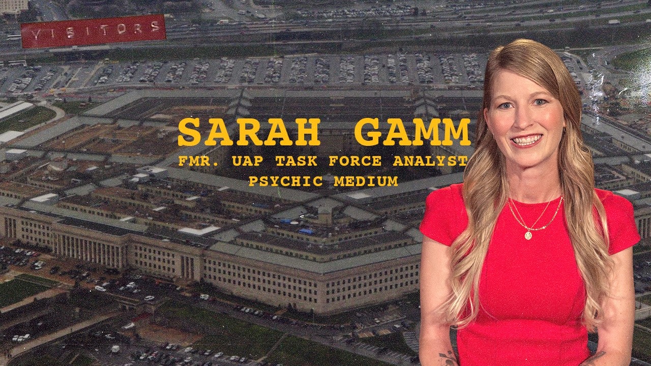 VISITORS: Sarah Gamm (Former UAP Task Force Analyst, Psychic Medium, Experiencer)