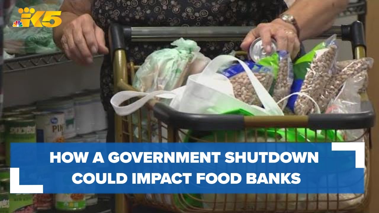 How a government shutdown could impact food banks like Northwest Harvest
