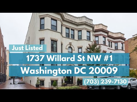 1737 Willard St NW #1 Home For Sale Washington DC 20009