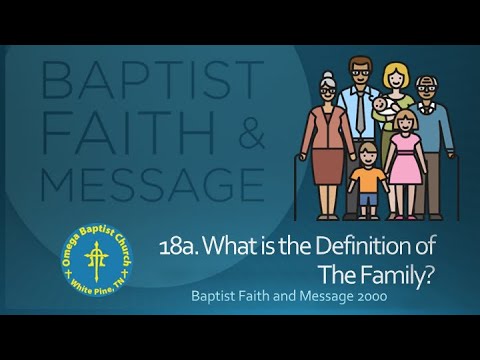 What is the Definition of a Family? (BFM 18a)