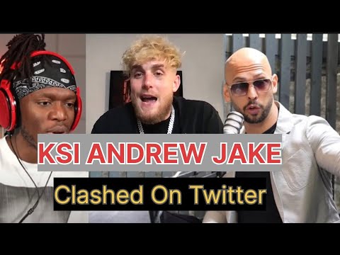 Jake Paul, KSI & Andrew That Clashed on Twitter on #ksijoufournoer Fight Day !