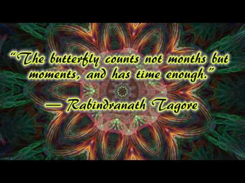 Kaleidoscope with inspiring quotes and music #16