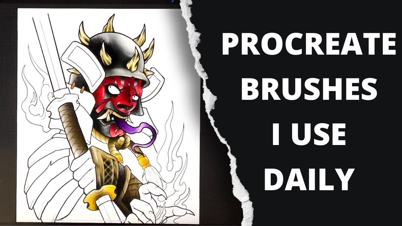 All Brushes YOU NEED To Be Using In Procreate!