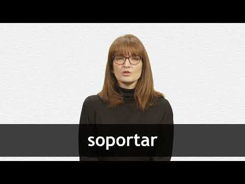 Traducción en inglés de “SOPORTAR” | Collins Diccionario español-inglés