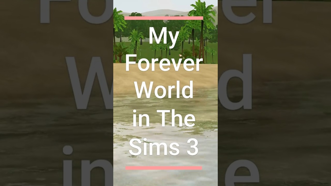 I Started my Forever World in The Sims 3 With Zero Simoleons