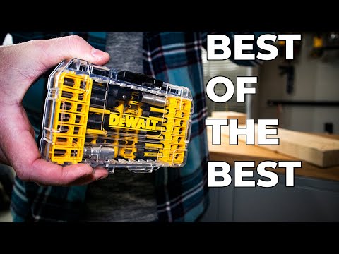 Power Tools - Best Bit Set - Drill Accessories - DEWALT FLEXTORQ Impact Ready Bit Set