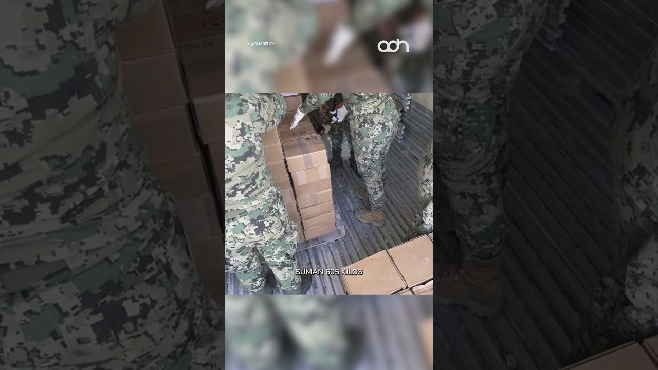 Golpe al narco, decomisan 605 kilos de metanfetamina en Sinaloa