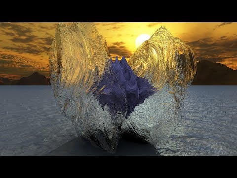 Math Beauty - Alien Brainiac Fractal (Ray Tracing)