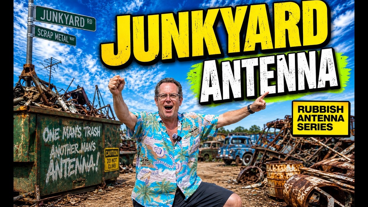 Free Antennas Are Everywhere - RUBBISH ANTENNA SERIES #13