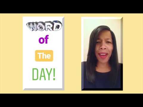 Sanguine - Dr. Donna Thomas - Rodgers - Word of the Day