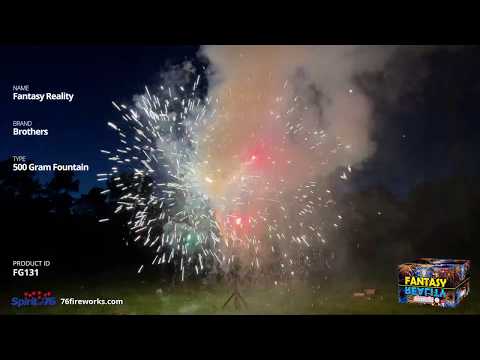 Fantasy Reality Fireworks – Blue, Purple & Glitter Effects
