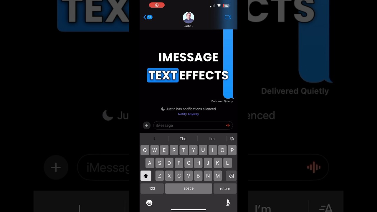 How to Use iMessage Text Effects | iOS 18