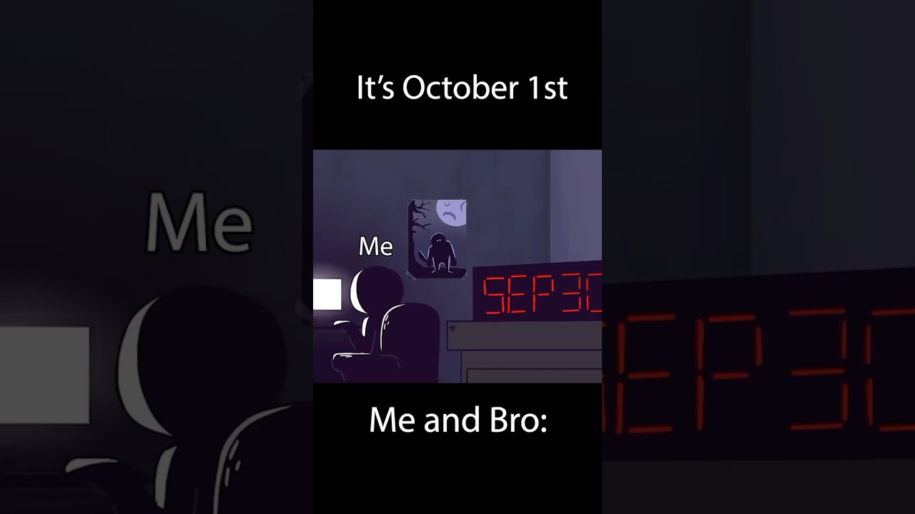 ITS HERE, ITS SPOOKY MONTH #fyp #halloween #spookymonth #srpelo #edits #viralvideo #funny