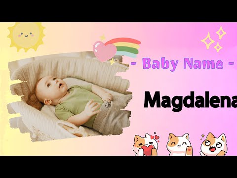MAGDALENA | Magdalena name meaning | Girl Name Meaning | Mary Magdalene, Tower (2023)