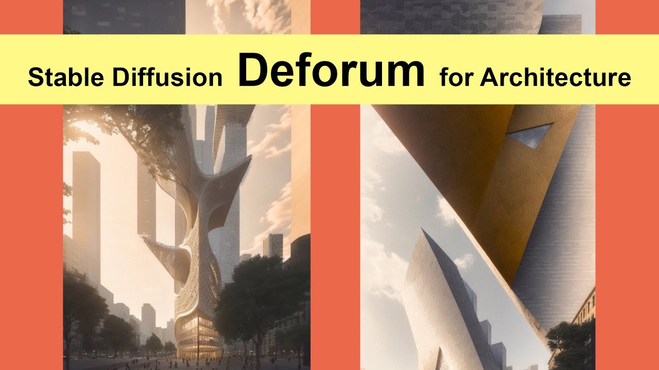 Stable Diffusion Deforum for Architecture