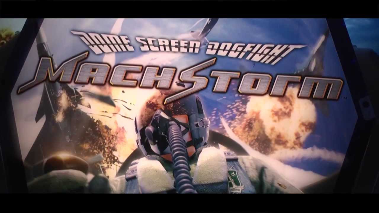 NAMCO MACH STORM ARCADE GAME