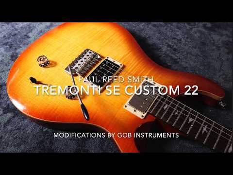 PRS SE Tremonti Custom 22 Vintage Sunburst USA Core pickups | Reverb
