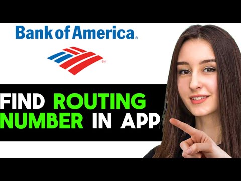 UPDATED 2025! How To Find Routing Number On Bank Of America App