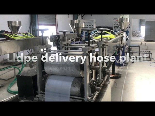 LLDPE Delivery Pipe Plant - Agriculture Delivery Kissan Pipe Machine ...