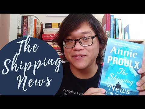 Supremely comic and evocative! 🌊 ❄️ (No spoilers!) | The Shipping News by Annie Proulx | book talk