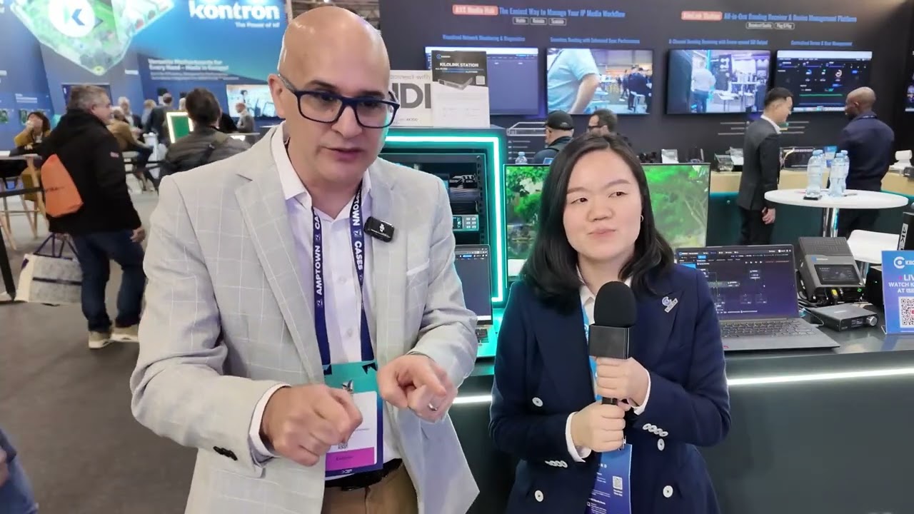 Kiloview AVX24-4 Media Hub & KiloLink Station | ISE 2026 Interview