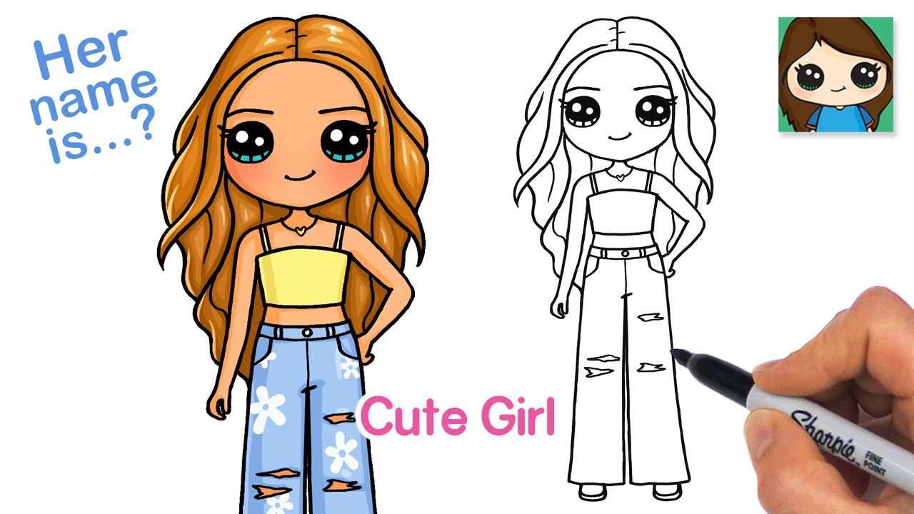 How to Draw a Cute Girl