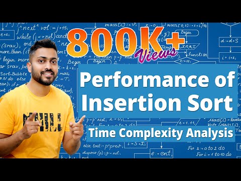 L-3.5: Insertion Sort | Time Complexity Analysis | Stable Sort | Inplace Sorting