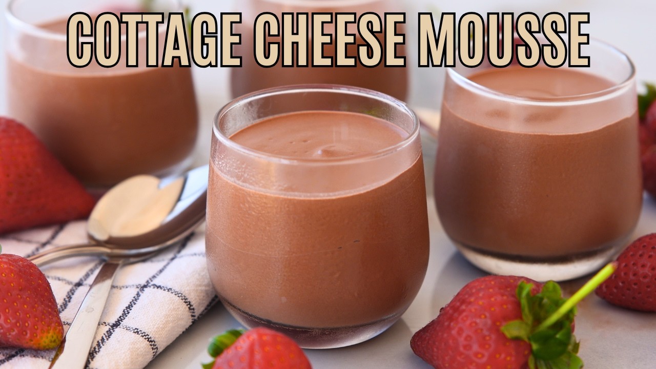 Easy Cottage Cheese Chocolate Mousse Recipe