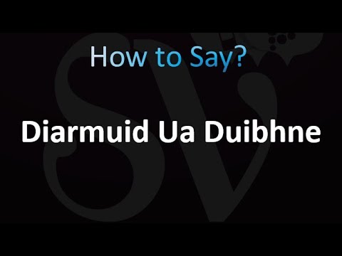 How to Pronounce Diarmuid Ua Duibhne