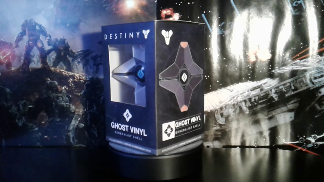 DESTINY GHOST VINYL FIGURE WITH STAND