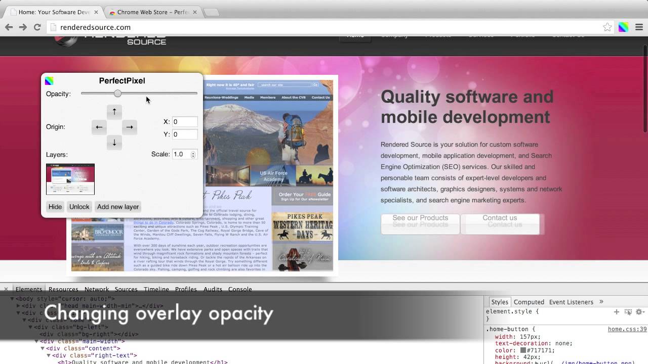 PerfectPixel - How to make HTML with perfect pixel accuracy?