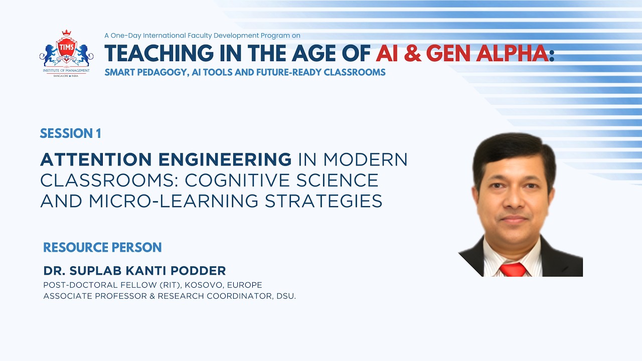 International Faculty Development Program (FDP) on Teaching in the Age of AI & Gen Alpha - Part 1