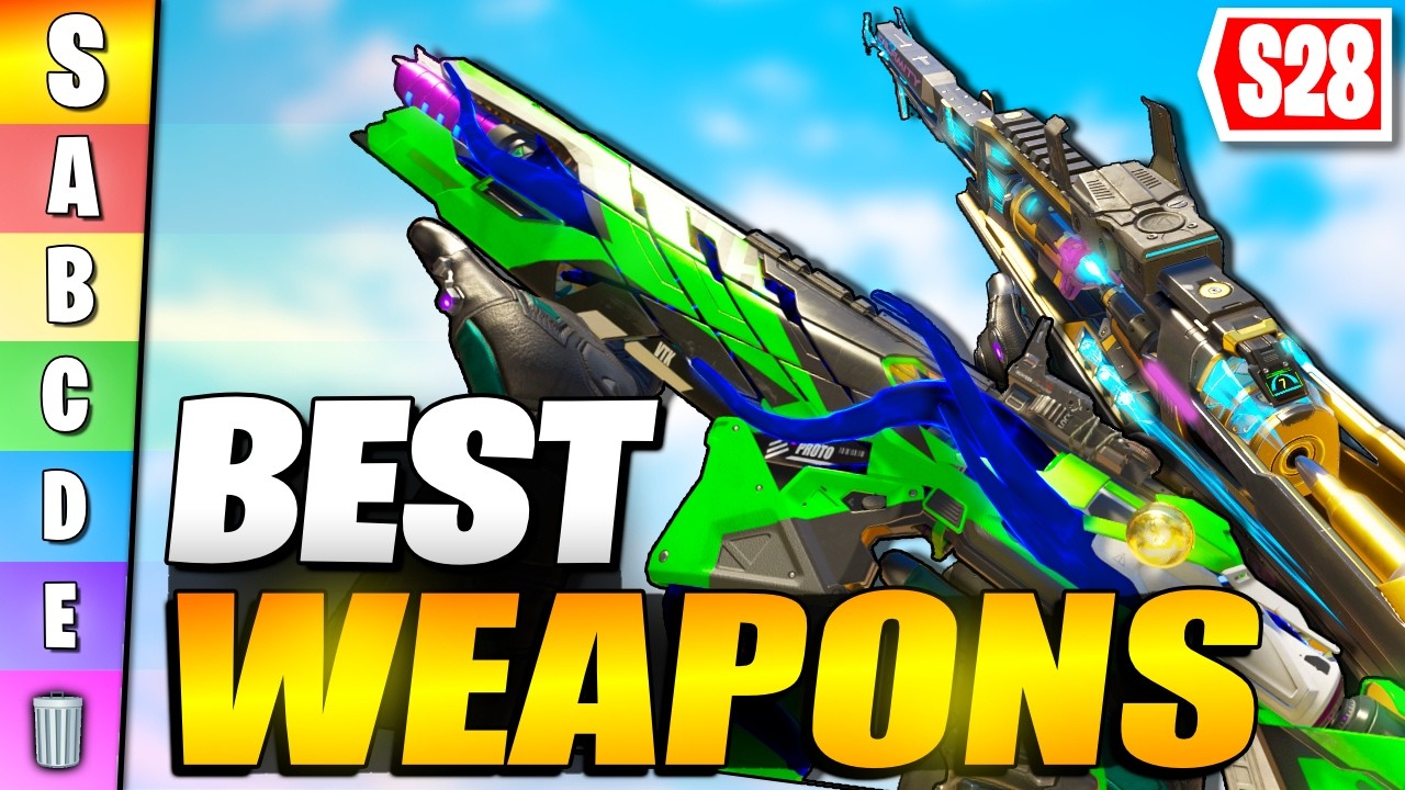 RANKING The BEST WEAPONS In Apex Legends Season 28! (Tier List)