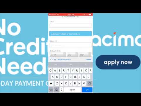 HOW TO FINANCE WITH US USING ACIMA.