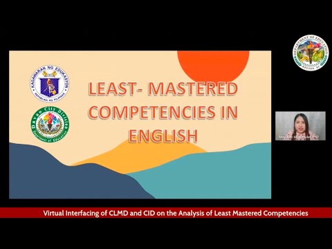 English Least Mastered Competencies by Dr. May Ann M. Jumuad - EPS in English