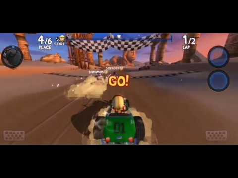 Scorching Sands (Egypt) Game play - Beach Buggy Racing 2 - How to play