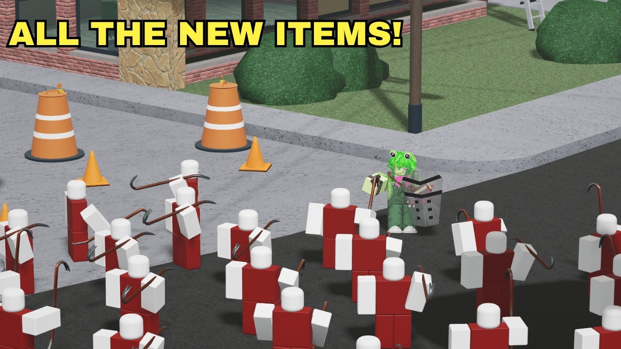All the new items in Item Asylum 