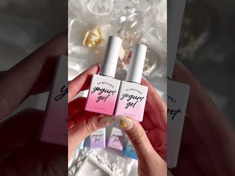 Korean syrup jelly gels | Yogurt gel Gelato [unboxing]