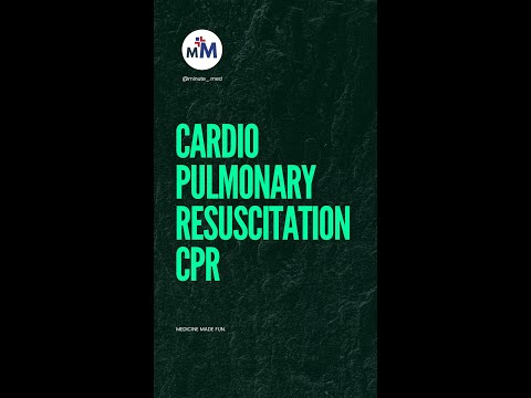 CPR - Cardio Pulmonary Resuscitation #shorts #medicine #CPR #minutemed #health